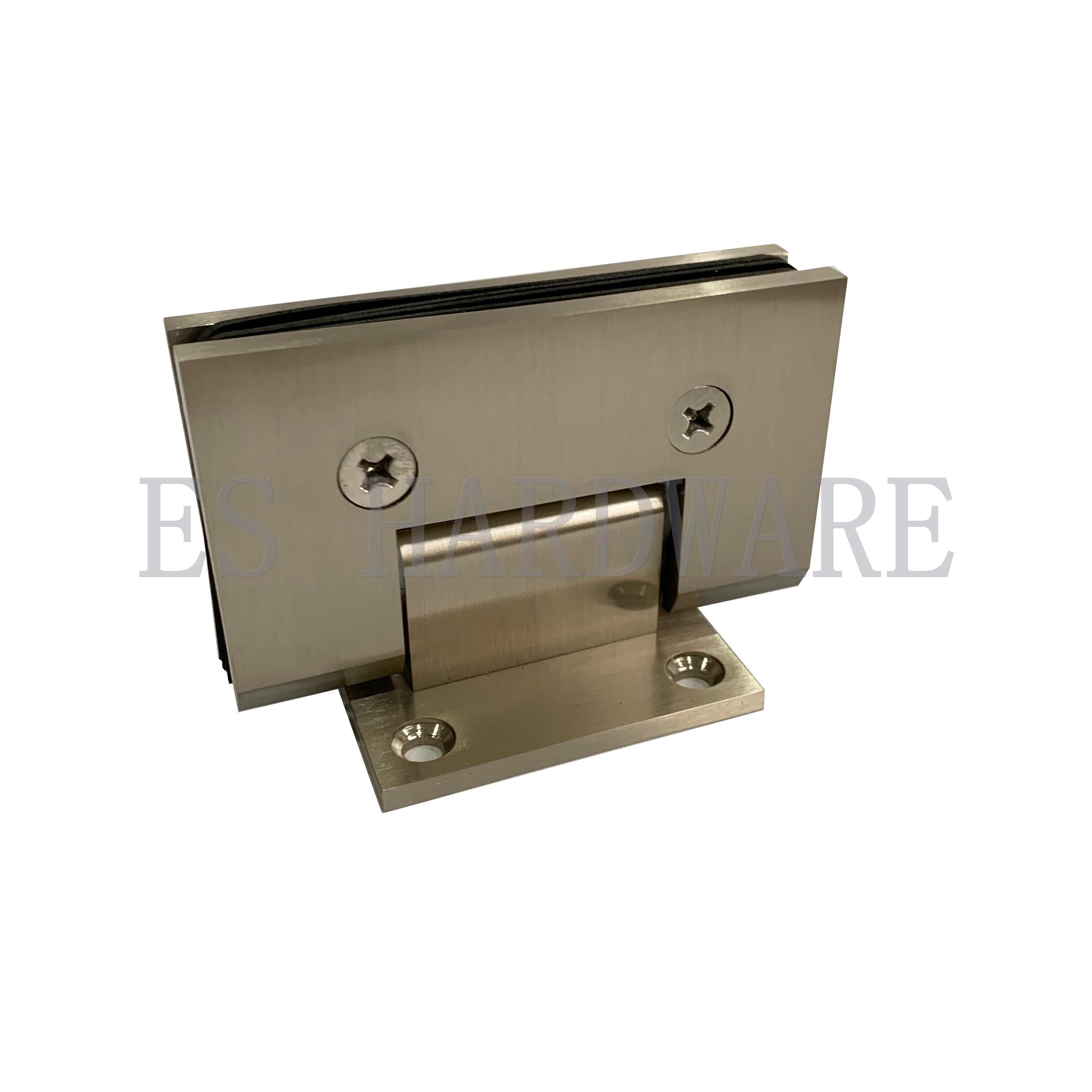 Short Back Plate Heavy Duty Wall Mount Shower Hinge