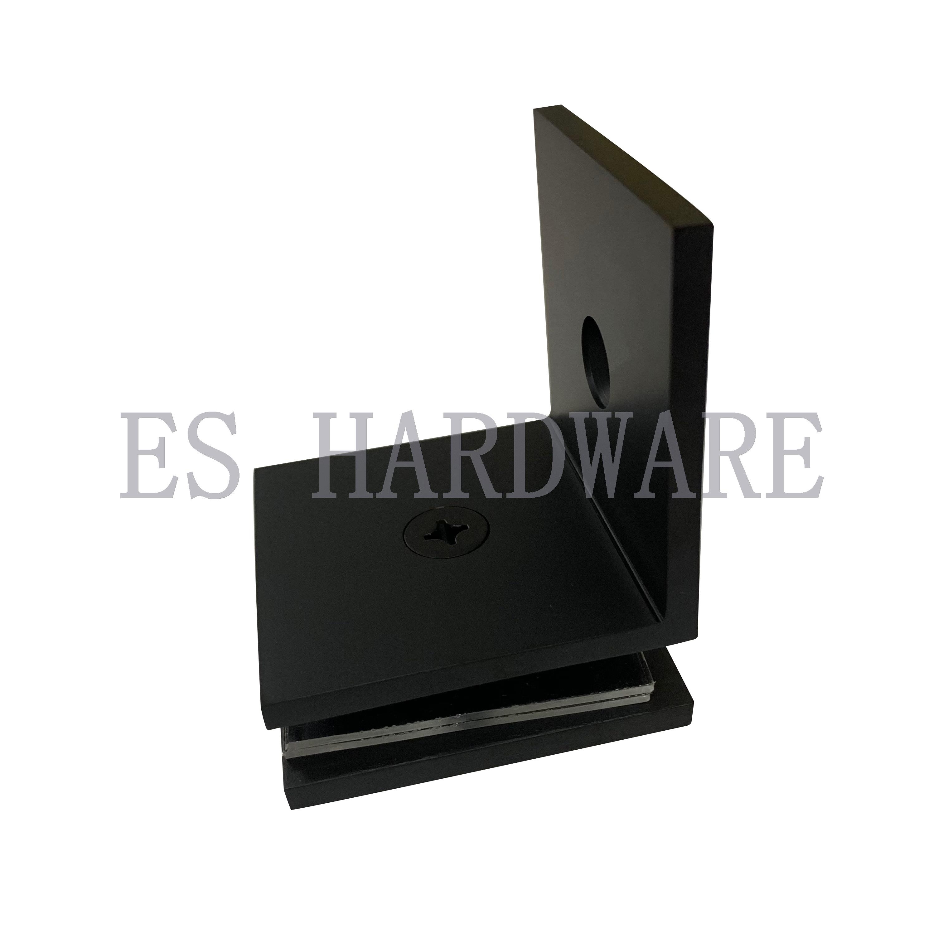 Square Fixed Panel 90 Degree Wall to Glass Clamp