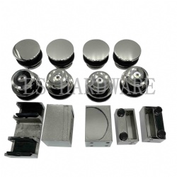 Cambridge Series 180 Degree Two Door Bypass Sliding Shower Door System